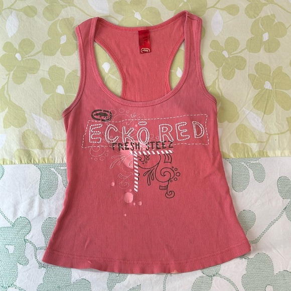 Ecko Unlimited | Tops | Y2k Ecko Red Tank Fresh Steez | Poshmark